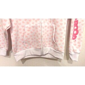 Fleischer Studios | Tops | Betty Boop Hoodie Womens Size Lg Pink Hearts ...